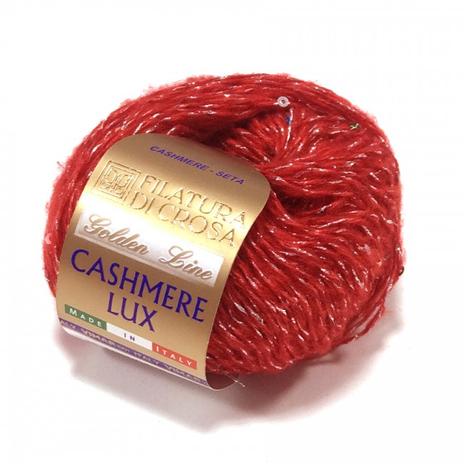 Filato con paiettes in lana seta e cashmere